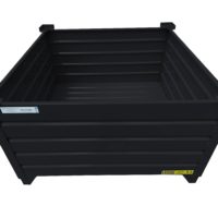 42" x 48" x 30" Topper Stackable Corrugated Steel Container PN. 51010-Z ...