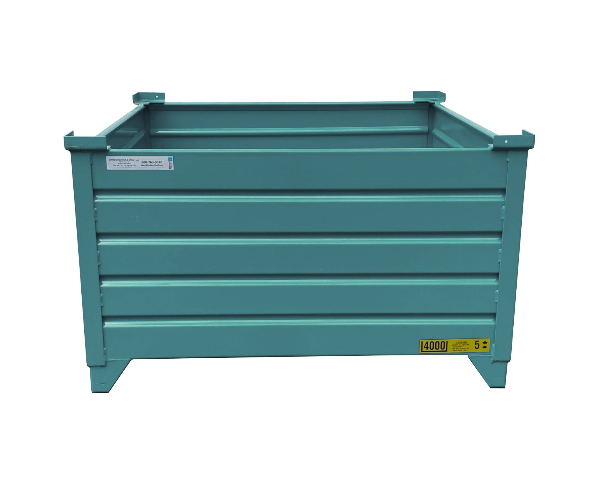 30" x 35" x 30" Topper Stackable Corrugated Steel Container PN. 51017-T ...