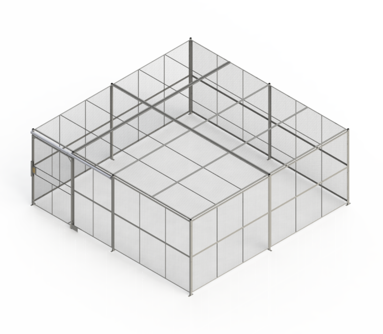 WireCrafters 4-Sided Wire Partitions & Security Cages