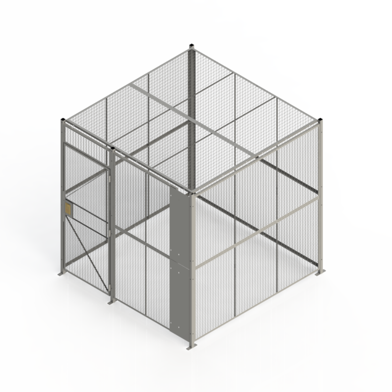 WireCrafters 4-Sided Wire Partitions & Security Cages