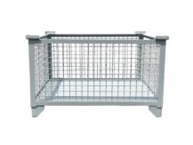 42" x 42" x 30" Non-Collapsible Rigid Wire Bulk Container PN. H600-390 ...