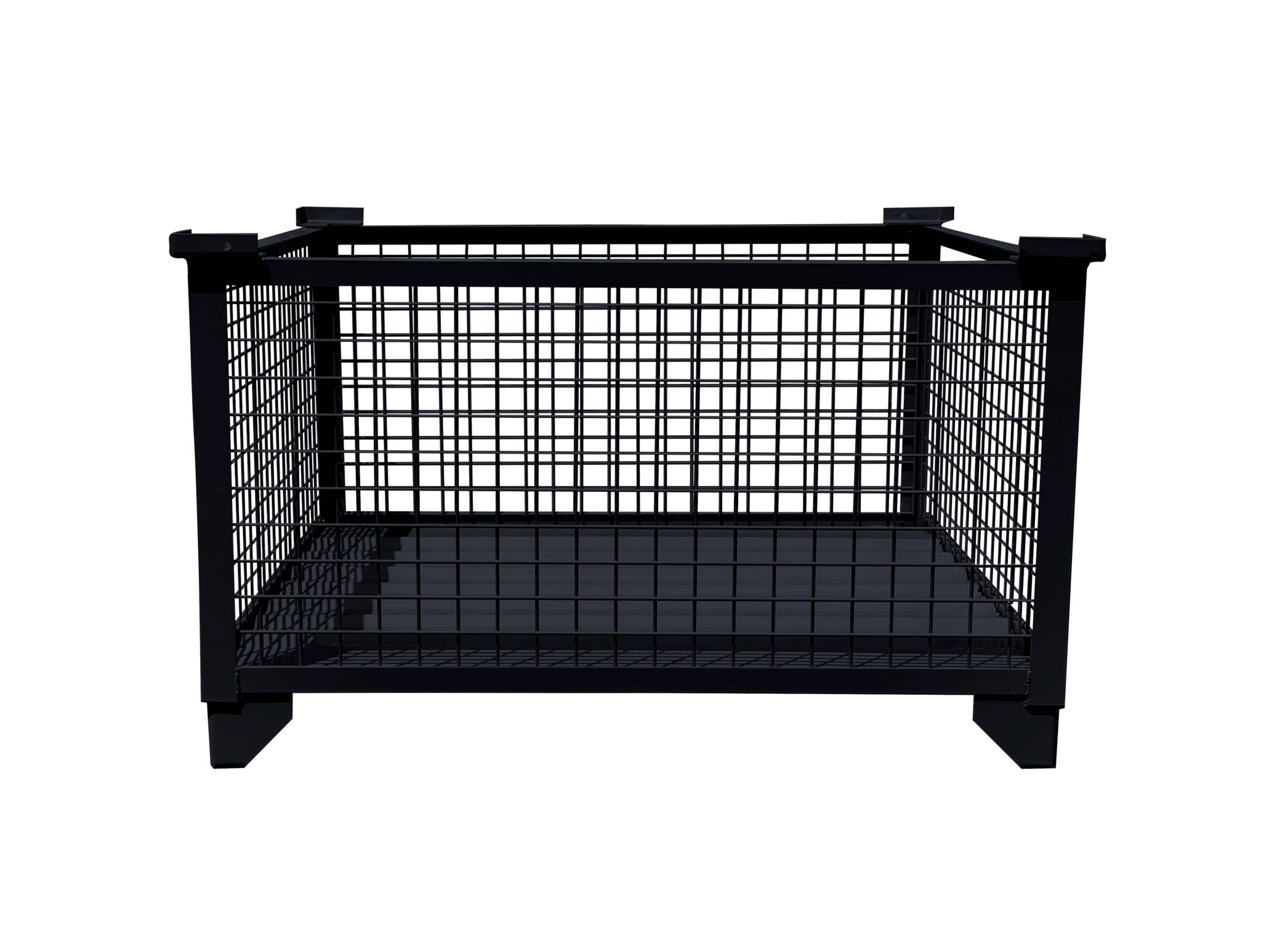 42" x 48" x 30" Non-Collapsible Rigid Wire Bulk Container PN. H600-396 ...