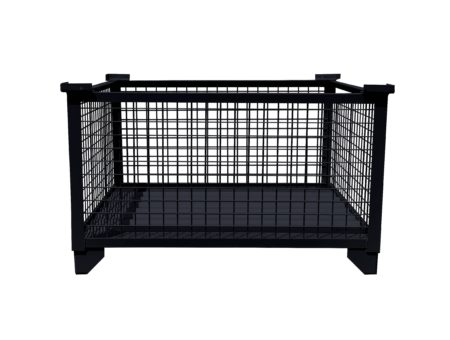 42" x 48" x 30" Non-Collapsible Rigid Wire Bulk Container PN. H600-396 ...