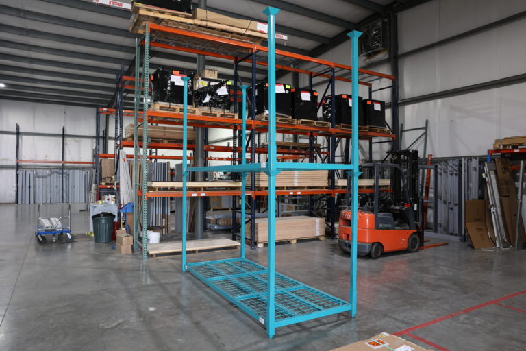 48" d. x 120" w. x 69" h. Portable Stack Racks