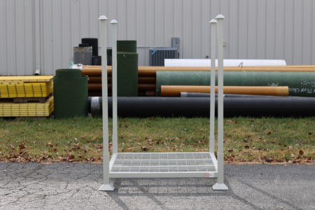 48" d. x 48" w. x 69" h. Portable Stack Racks