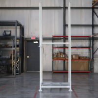 48" d. x 48" w. x 69" h. Portable Stack Racks
