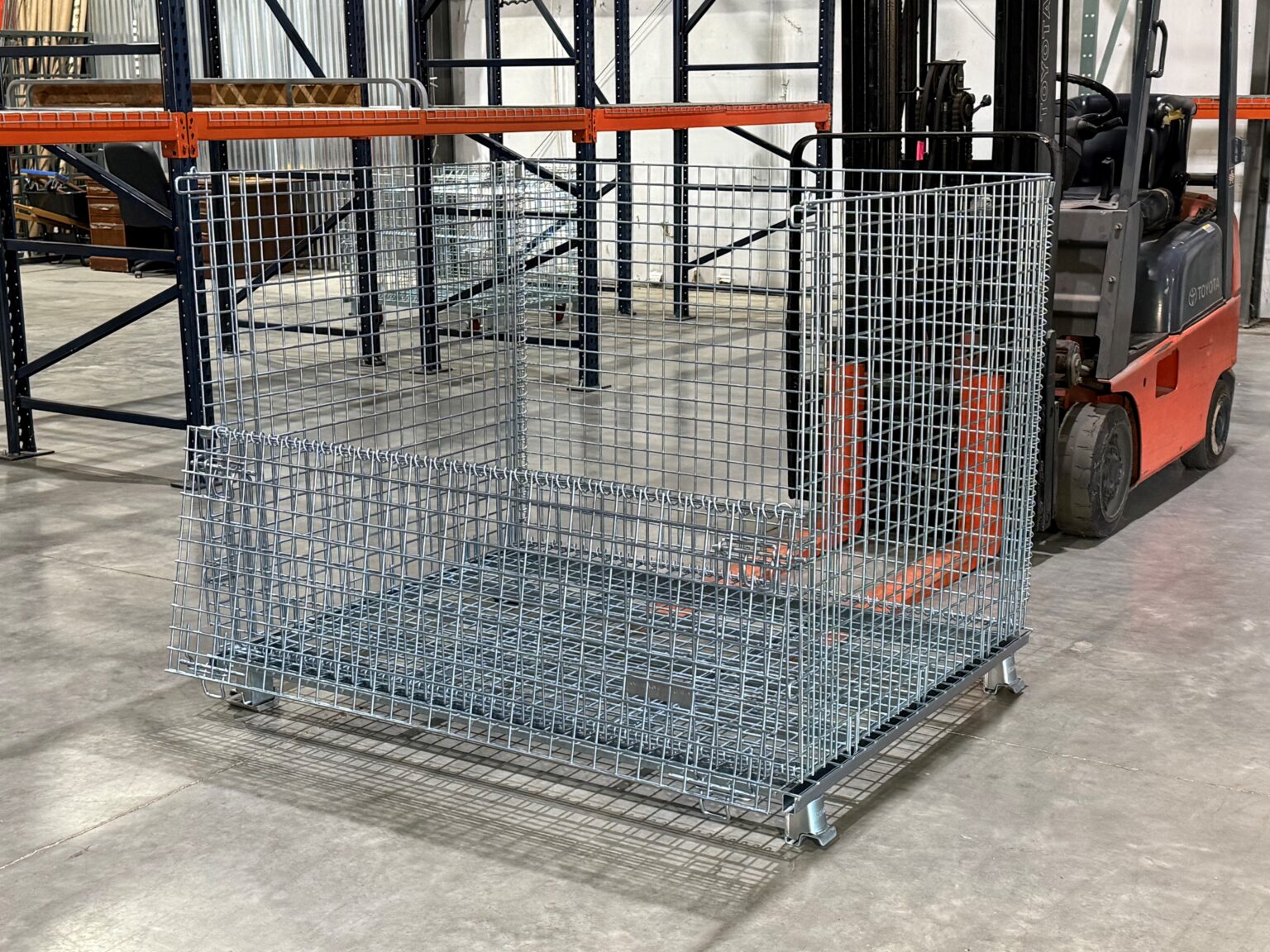 Custom Wire Containers | Folding Wire Containers
