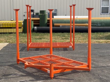 48" d. x 72" w. x 69" h. Portable Stack Racks
