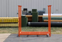 48" d. x 72" w. x 69" h. Portable Stack Racks