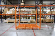 48" d. x 72" w. x 69" h. Portable Stack Racks