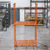 48" d. x 72" w. x 69" h. Portable Stack Racks