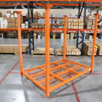 48" d. x 72" w. x 69" h. Portable Stack Racks