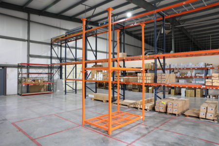 48" d. x 72" w. x 69" h. Portable Stack Racks