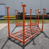 48" d. x 96" w. x 69" h. Portable Stack Racks