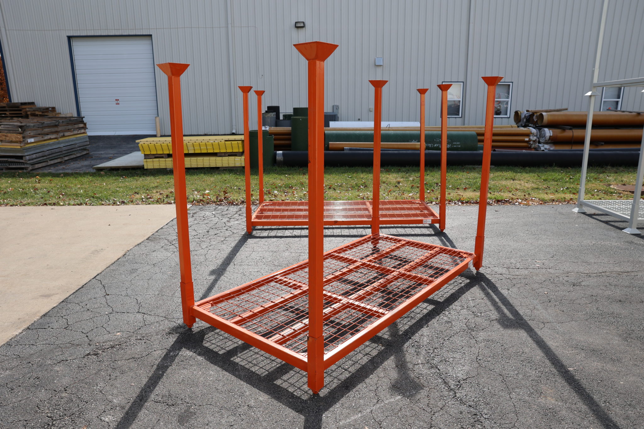 48" d. x 96" w. x 69" h. Portable Stack Racks