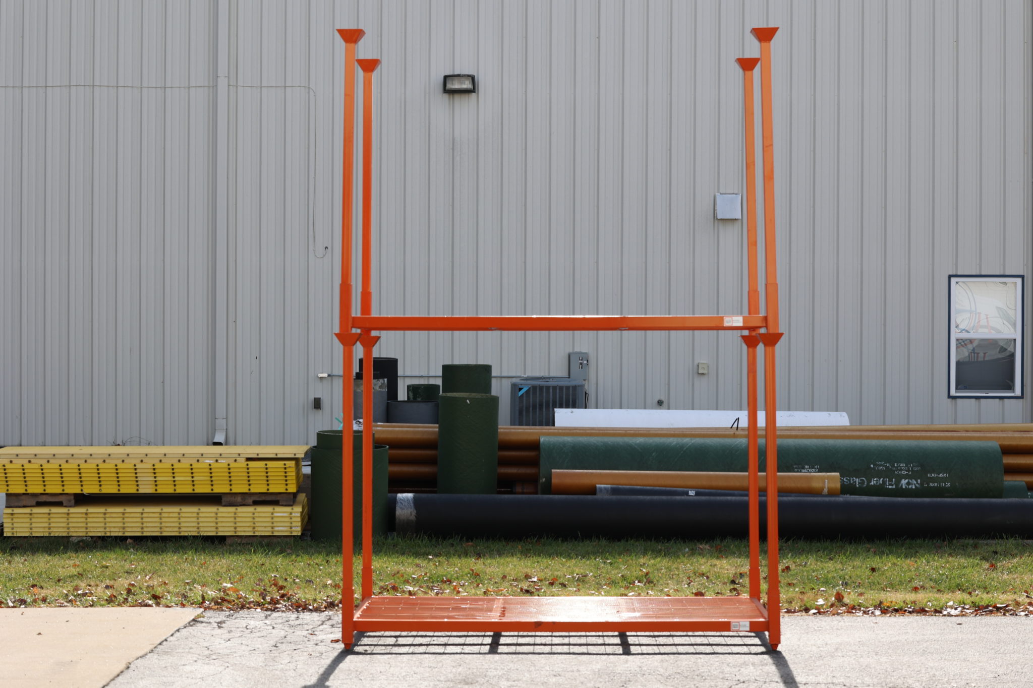 48" d. x 96" w. x 69" h. Portable Stack Racks