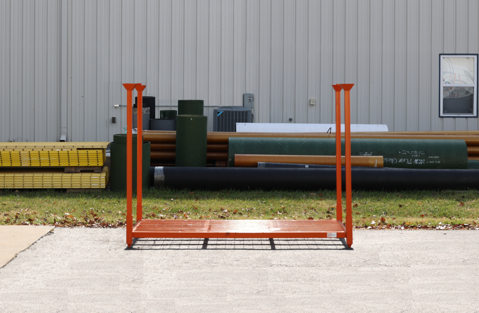 48" d. x 96" w. x 69" h. Portable Stack Racks