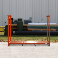 48" d. x 96" w. x 69" h. Portable Stack Racks