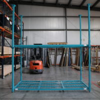 48" d. x 120" w. x 69" h. Portable Stack Racks