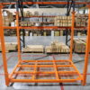Stacking Rack - 60"x60"x60" | Pallet with Mesh Decking
