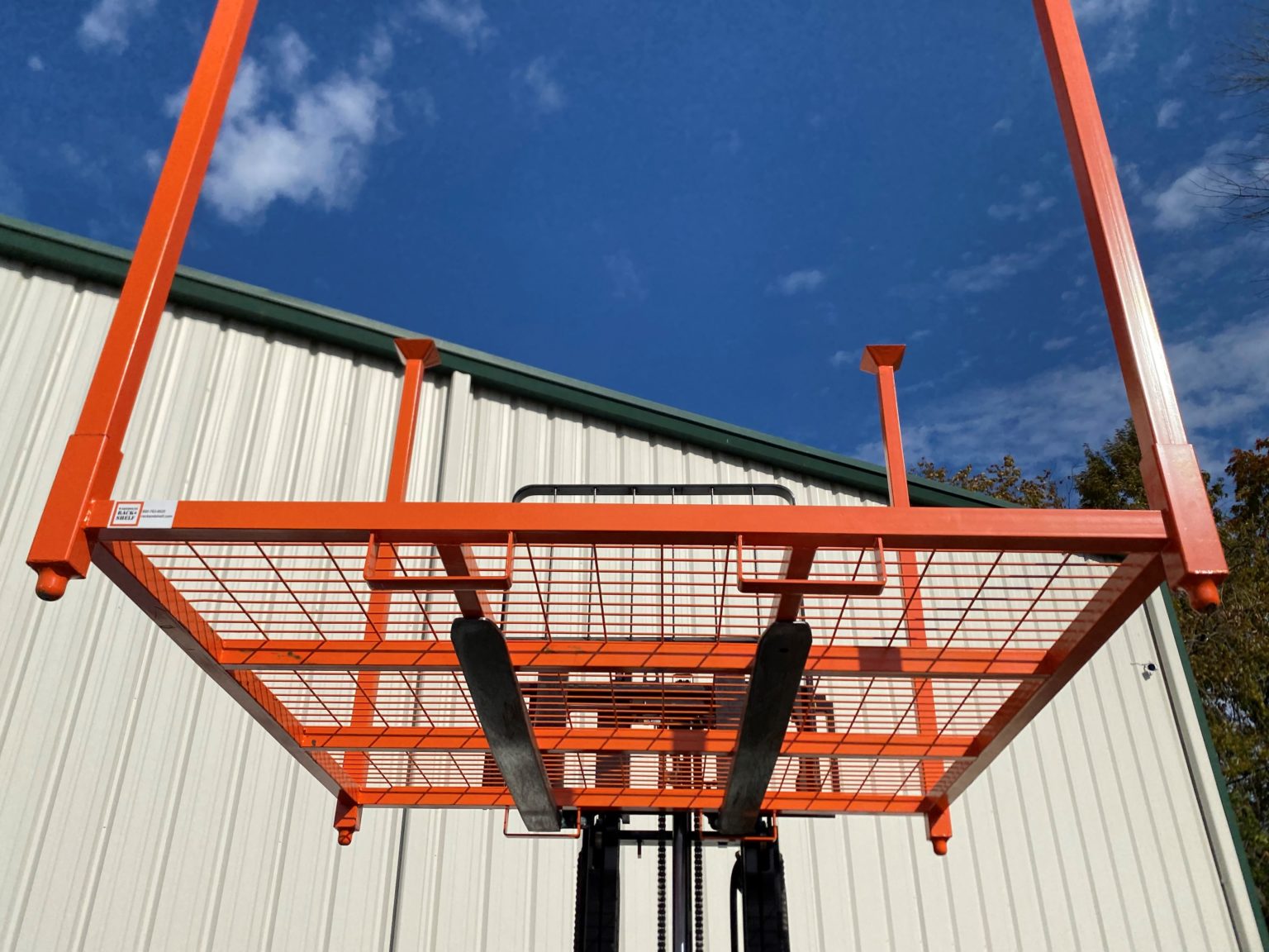 72"x72"x72" Pallet Rack Frame for Portable Stacking
