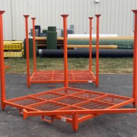 72"x72"x72" Pallet Rack Frame for Portable Stacking
