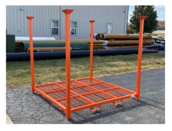 72"x72"x72" Pallet Rack Frame for Portable Stacking