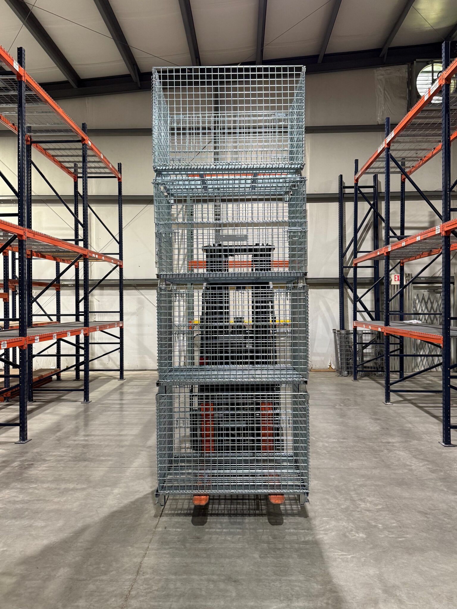 Large Wire Containers | Large Industrial Wire Baskets
