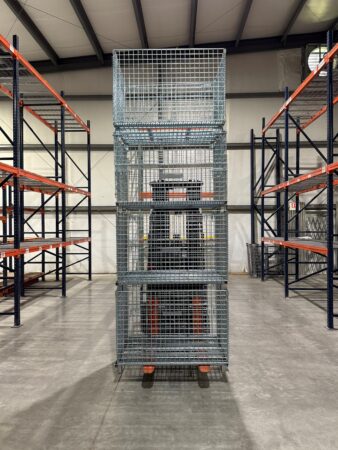 Large 40x48 Wire Containers | Industrial Wire Baskets