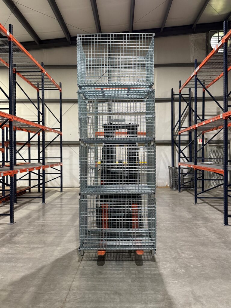 Large Wire Containers | Large Industrial Wire Baskets