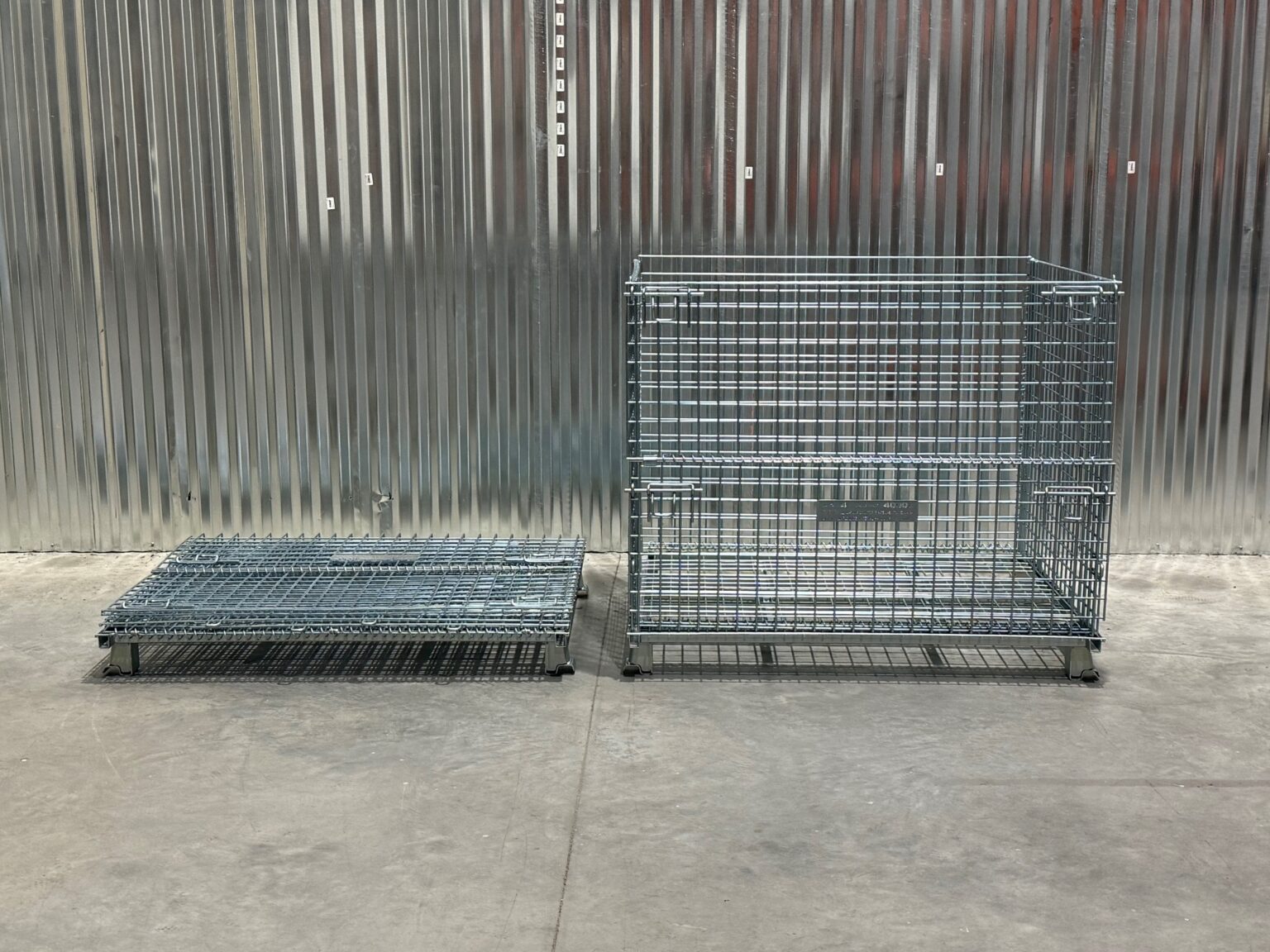 Large Wire Containers | Large Industrial Wire Baskets