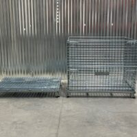 Large 40x48 Wire Containers | Industrial Wire Baskets