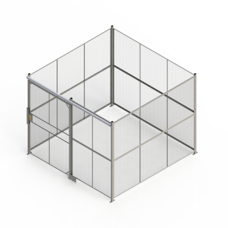WireCrafters 4-Sided Wire Partitions & Security Cages