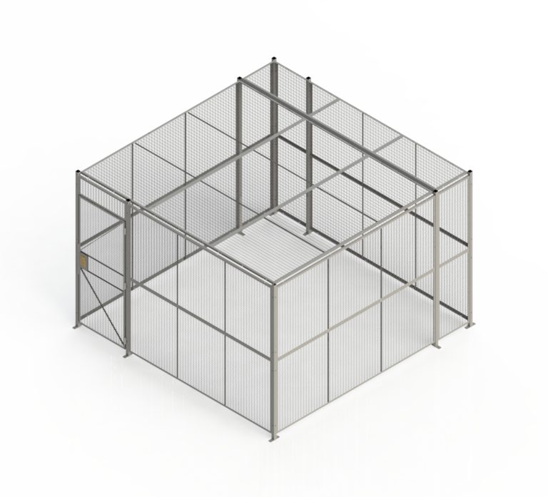 WireCrafters 4-Sided Wire Partitions & Security Cages