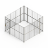 WireCrafters 4-Sided Wire Partitions & Security Cages - Warehouse Rack ...