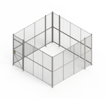WireCrafters 4-Sided Wire Partitions & Security Cages