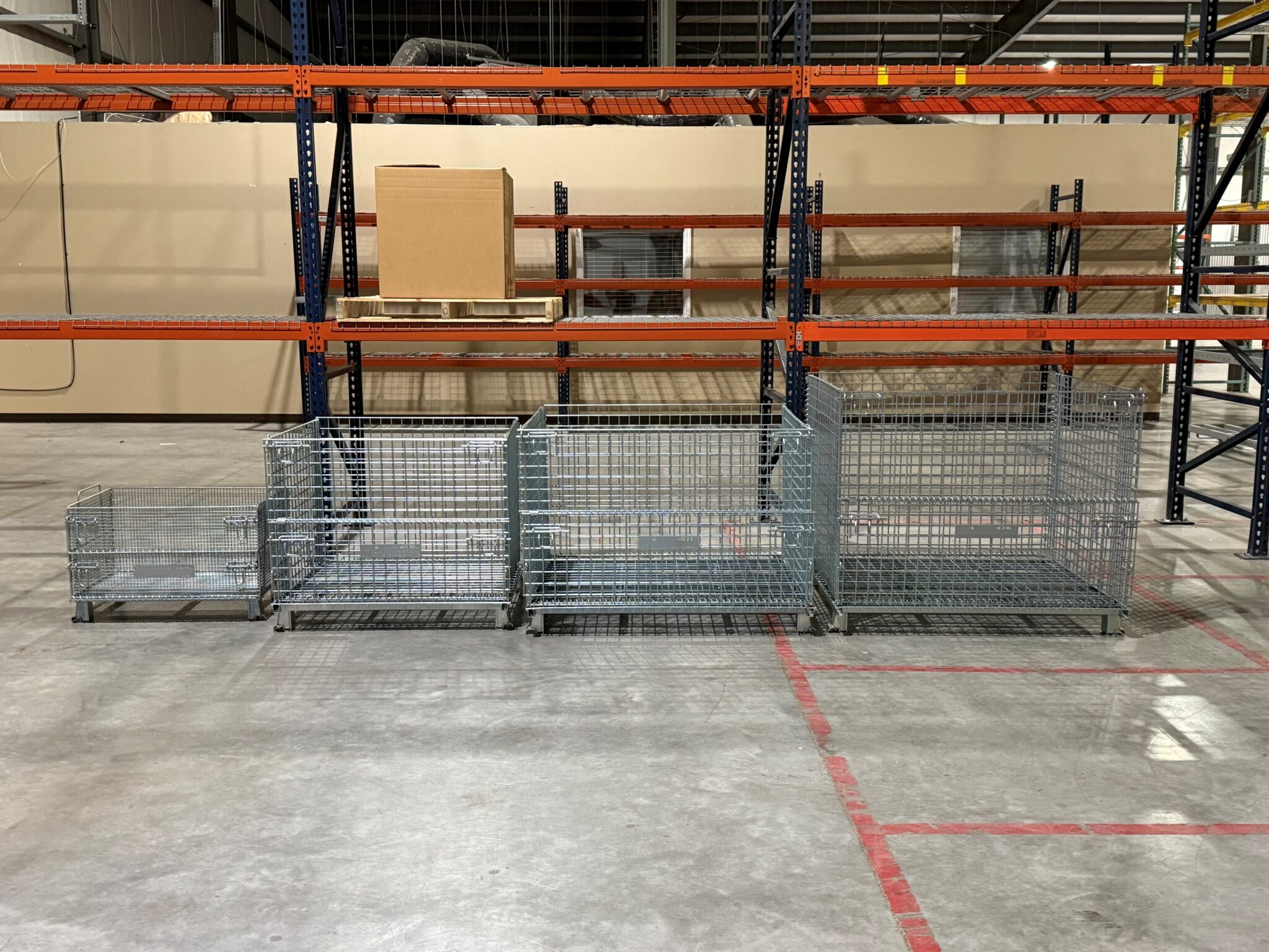 Large Wire Containers | Large Industrial Wire Baskets