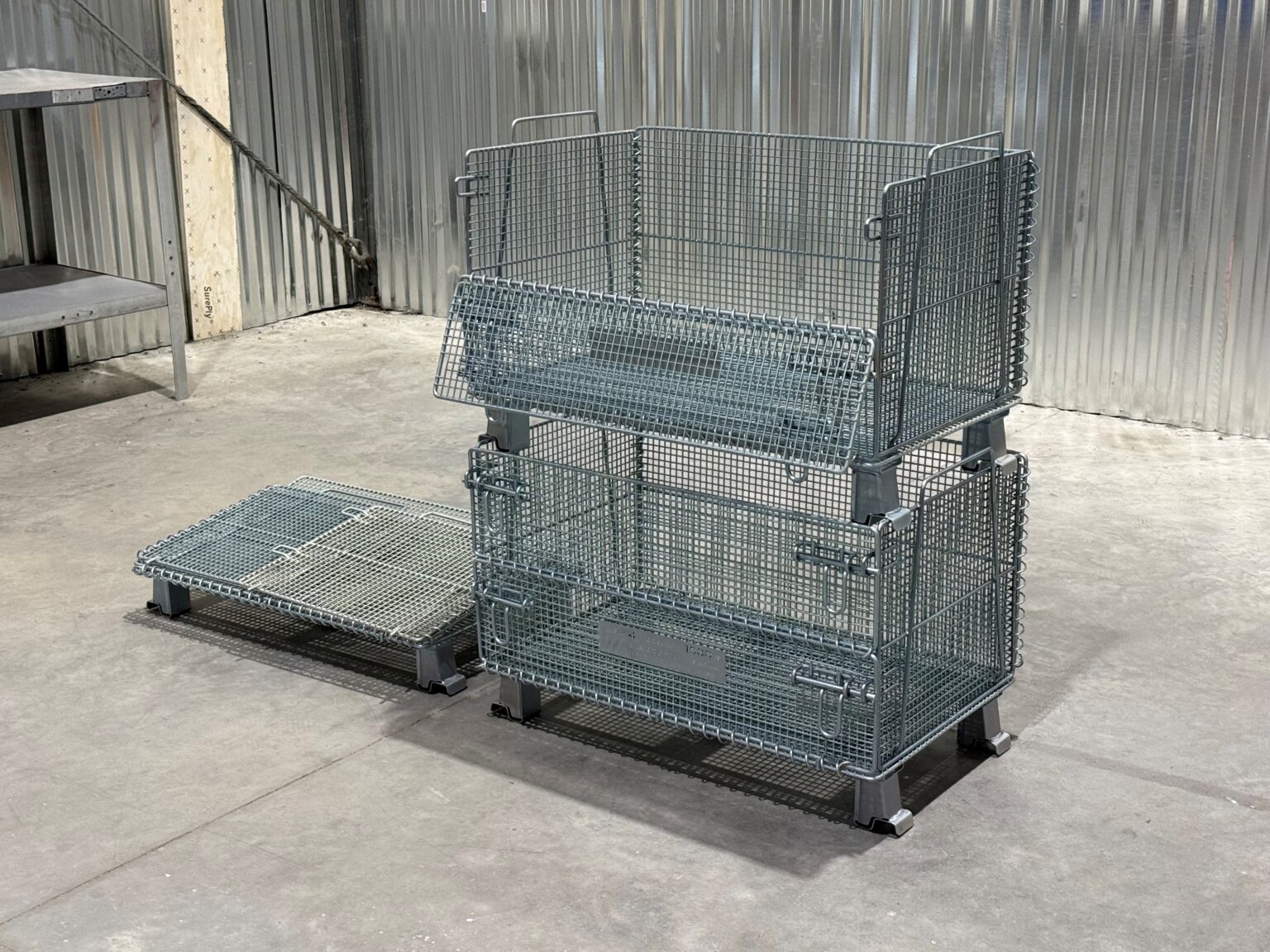 Junior Warehouse Wire Basket | Industrial Wire Baskets for Sale