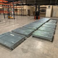 Large 40x48 Wire Containers | Industrial Wire Baskets