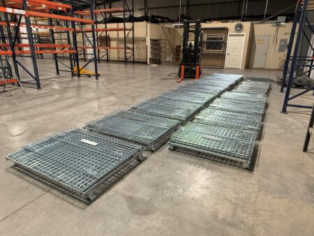Large 40x48 Wire Containers | Industrial Wire Baskets