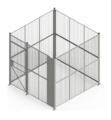 WireCrafters 4-Sided Wire Partitions & Security Cages