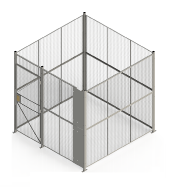 WireCrafters 4-Sided Wire Partitions & Security Cages