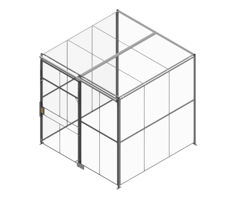 WireCrafters 3-Sided Wire Partitions & Security Cages