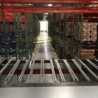 Pallet Flow Rails for a Pallet Flow Rack System - Warehouse Rack and Shelf