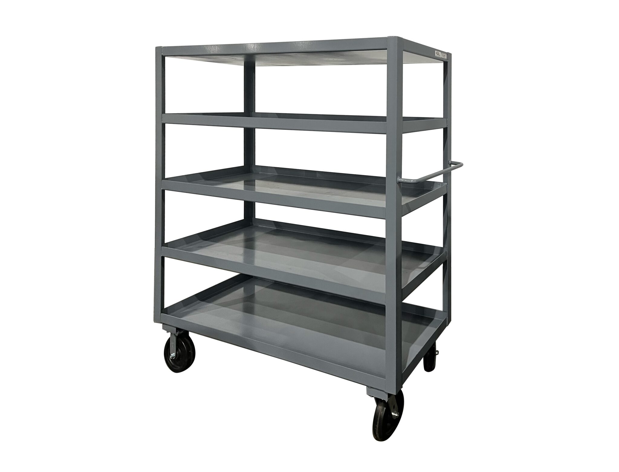 5-Shelf Steel Service Carts | Heavy-Duty