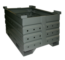 Heavy Duty Corrugated Metal Box | Steel Foundry Box