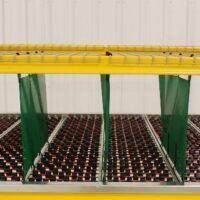 Soft Vinyl Mesh Hanging Wire Divider for Pallet Rack