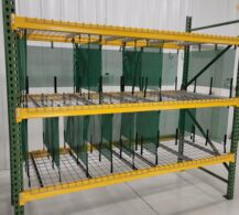 Soft Vinyl Mesh Hanging Wire Divider for Pallet Rack