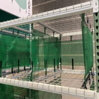 Soft Vinyl Mesh Divider | Hanging Wire Pallet Rack Partition