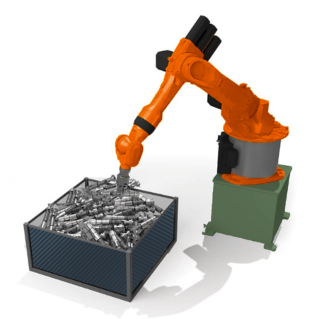 Robotic Picking Bins | Steel Containers for Robotic Arm Picking